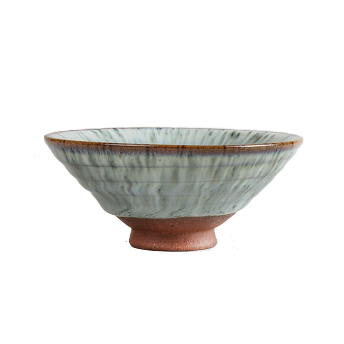 Glazed Ceramic Tea Cup NO.4 ‘Ancient Snow’ | Teasenz