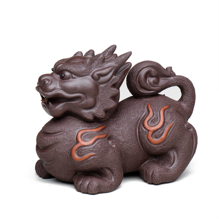Fire Qilin Creature Tea Pet - Dragon Tea Pet | Teasenz